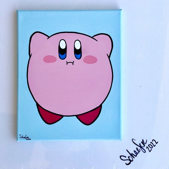 Hand Crafted | Art | Nintendo Switch Game Cartoon Character Painting ...